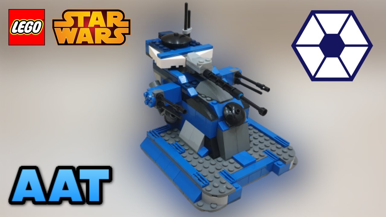 LEGO STAR WARS - Separatist AAT/Armored Assault Tank (MOC 2020) - YouTube