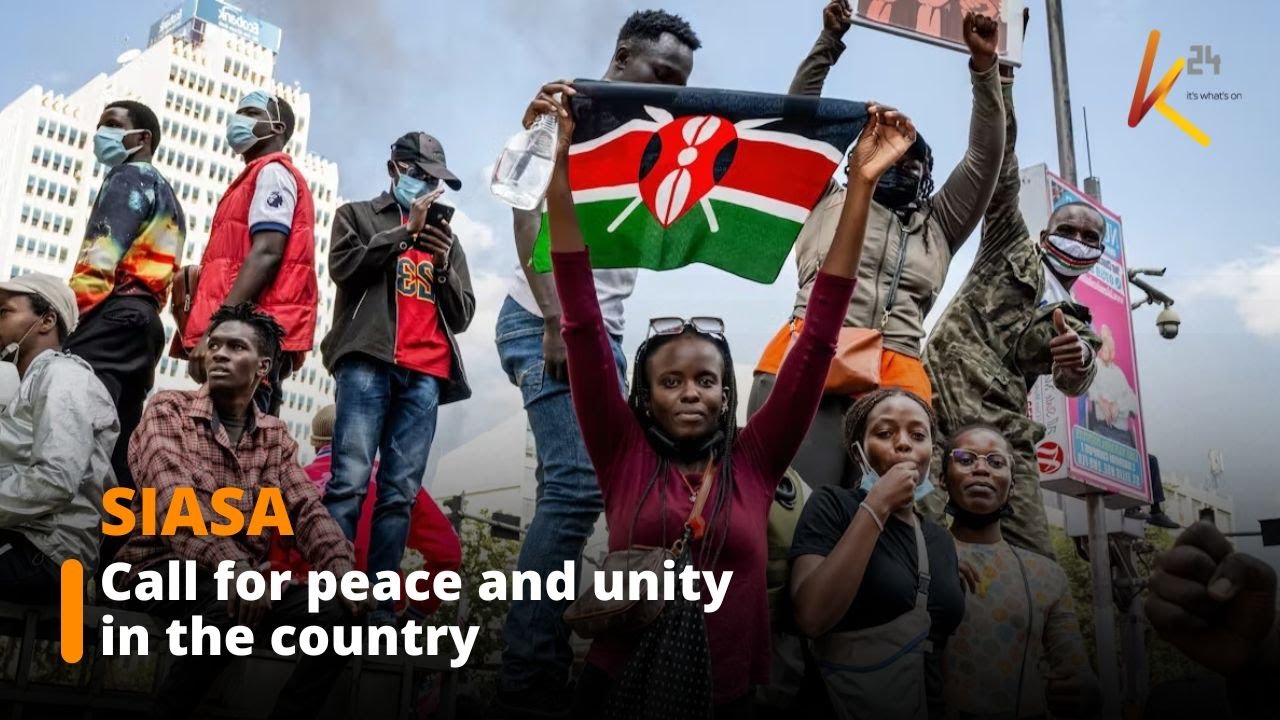 Women leaders call for peace and unity in the country - YouTube