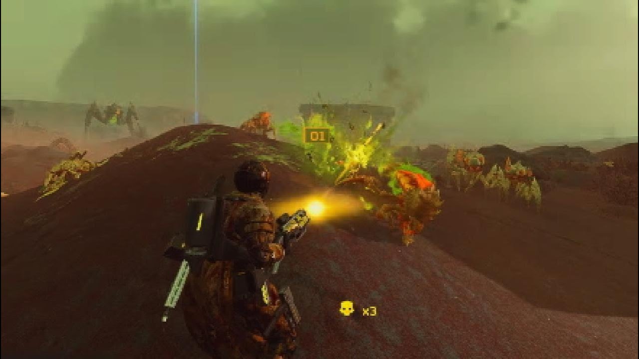 Helldivers 2 - Terminids [9] Fori Prime - YouTube