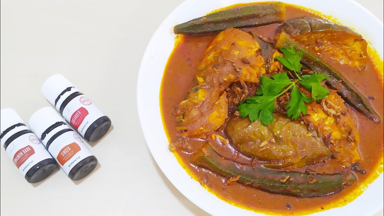 YL Essential Oil Flavoring Recipe: Indian Fish Curry | Resepi Kari Ikan ...