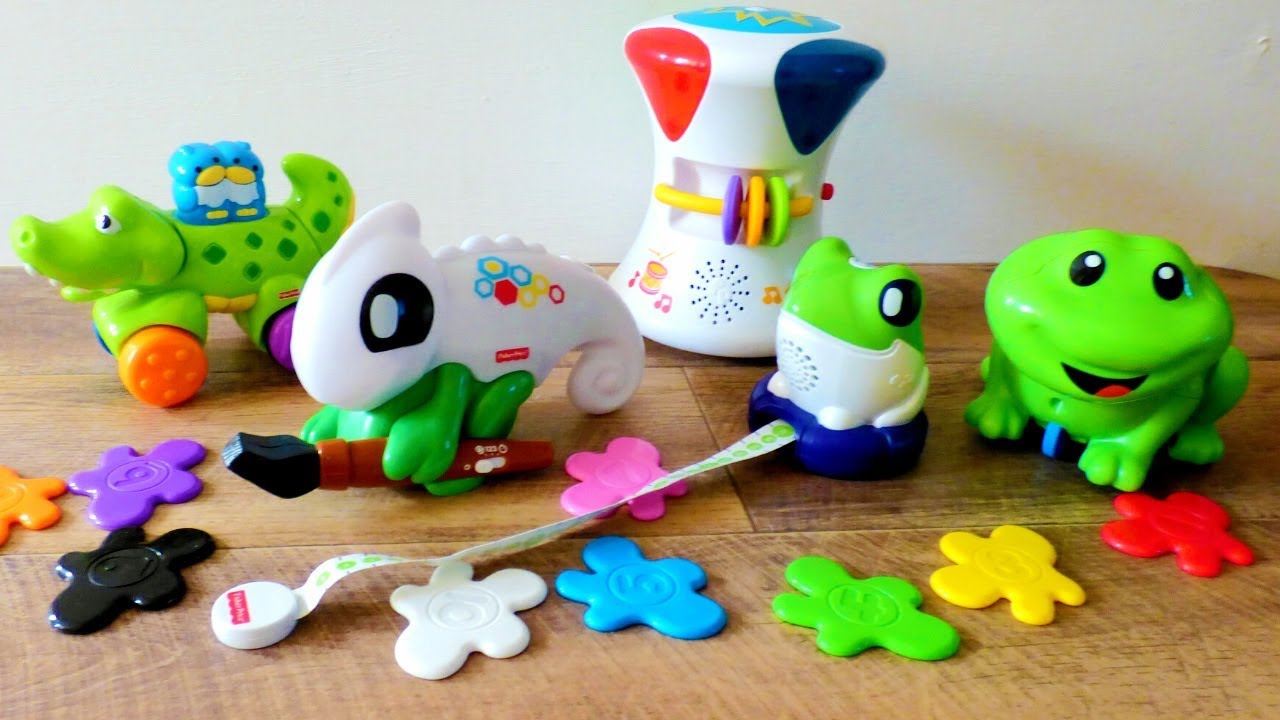 Fisher price toys. Fun toys for babies and toddlers. - YouTube
