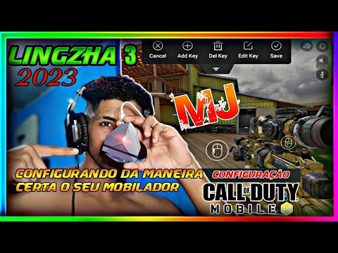 Configuração 2023 ,mapeamento da maneira certa COD MOBILE MJ no Lingzha ...