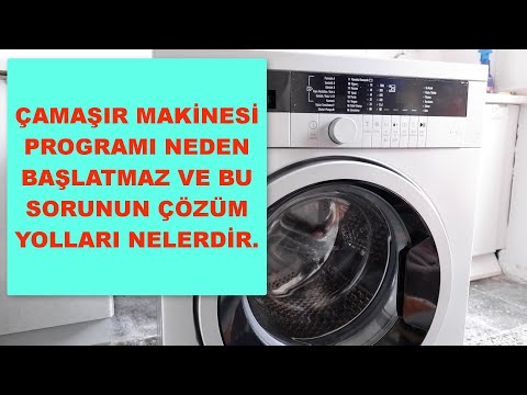 Çamaşır Makinesinde Program Başlamıyor Sorununun Çözümü