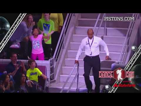 Detroit Pistons | Dance Cam: April 10, 2015
