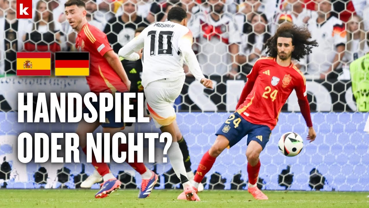 Cucurella über mögliches Handspiel: "Am Ende sind es die Schiedsrichter ...