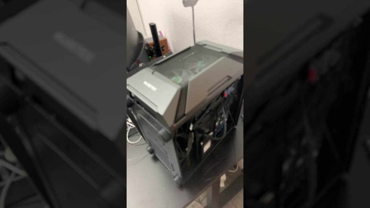 Alienware r10 case swap , turn on switch modified - YouTube