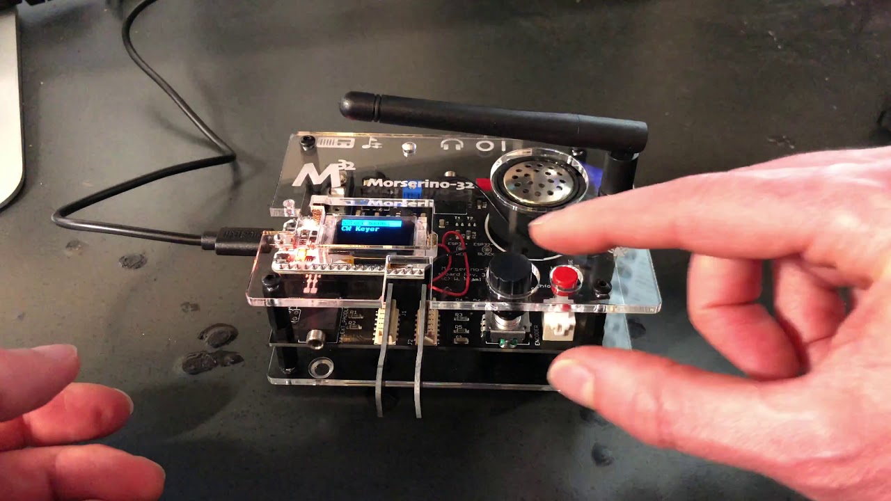 Morserino-32 Demo - YouTube