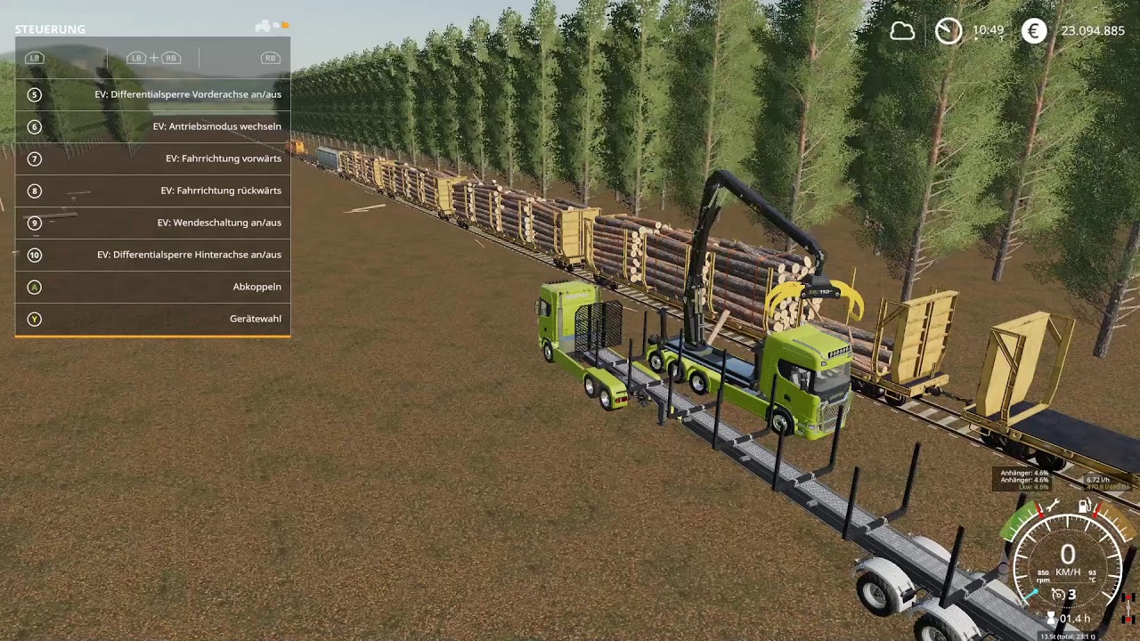 Livestream von FS19 - Logging - FastForward - YouTube