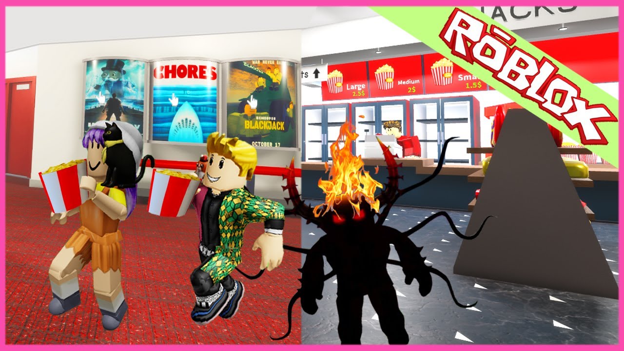 Roblox story วันเด็ก ตอนเรื่องราวไปดูหนังภาพยนต์สุดลึกลับ roblox Movies ...