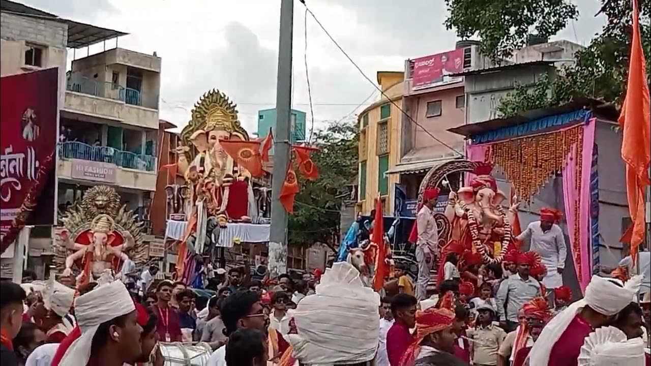 Ganesha procession 2024# shivaji nagar #bangalore (3) - YouTube