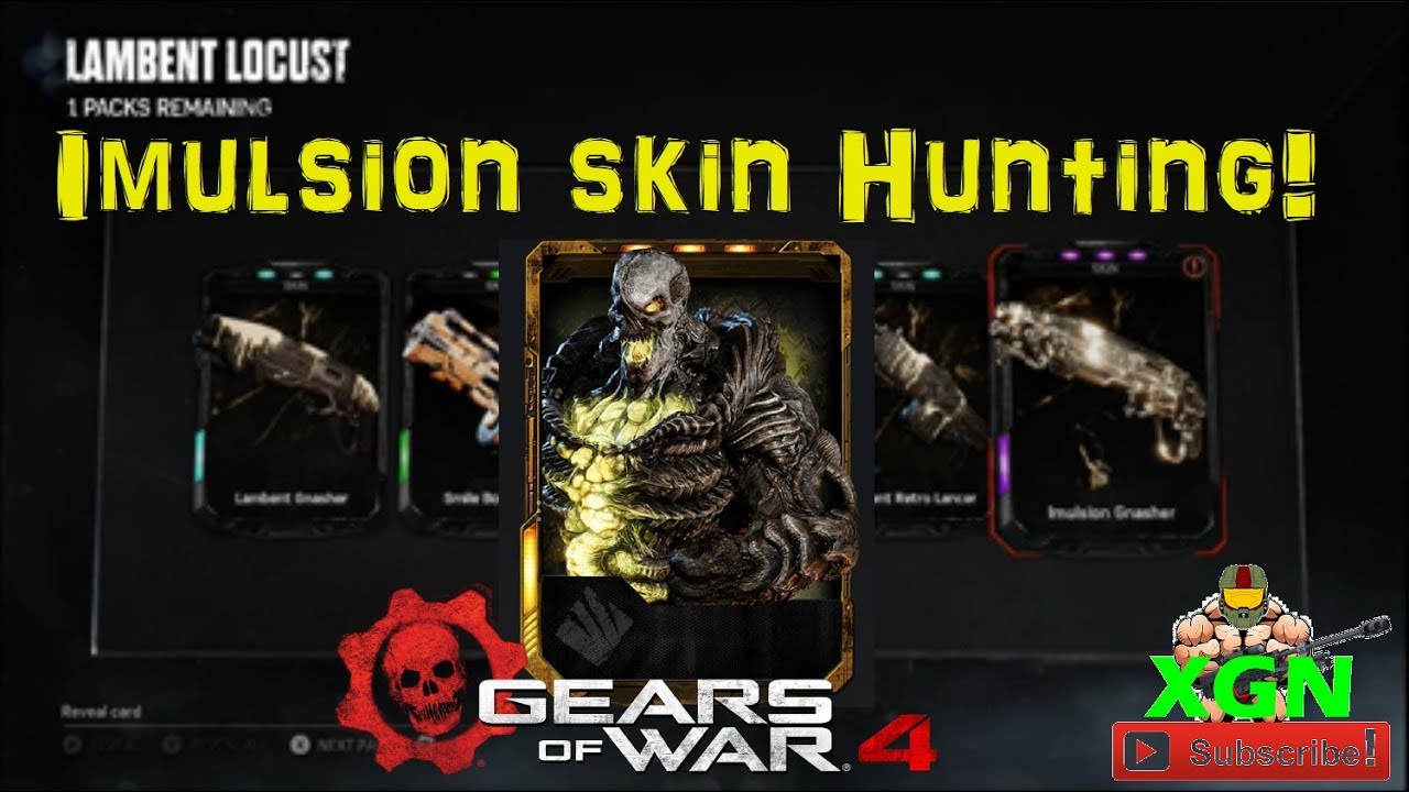Gears of War 4 Lambent gear pack returns. How to unlock Imulsion ...
