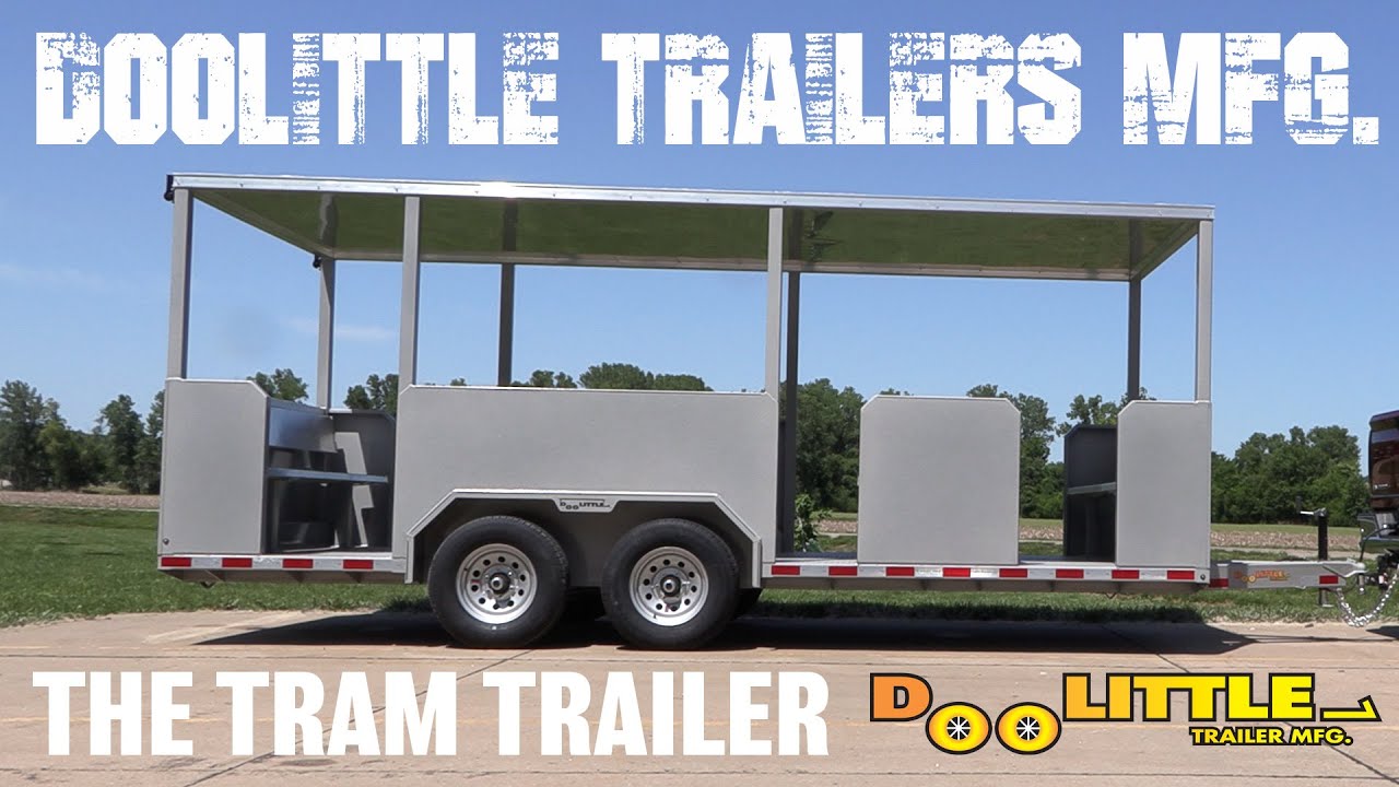 Doolittle Tram Trailer - World Wide Technology Raceway Exclusive - YouTube