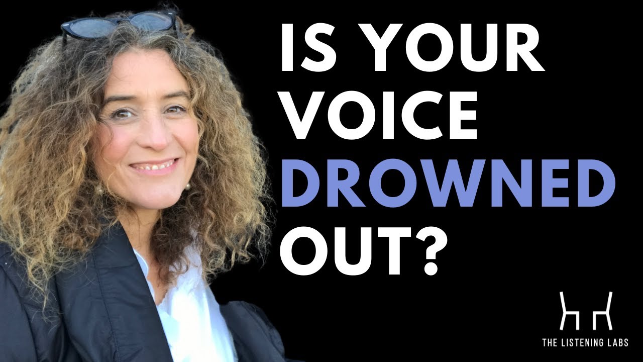 Is Your Voice Drowned Out? - YouTube