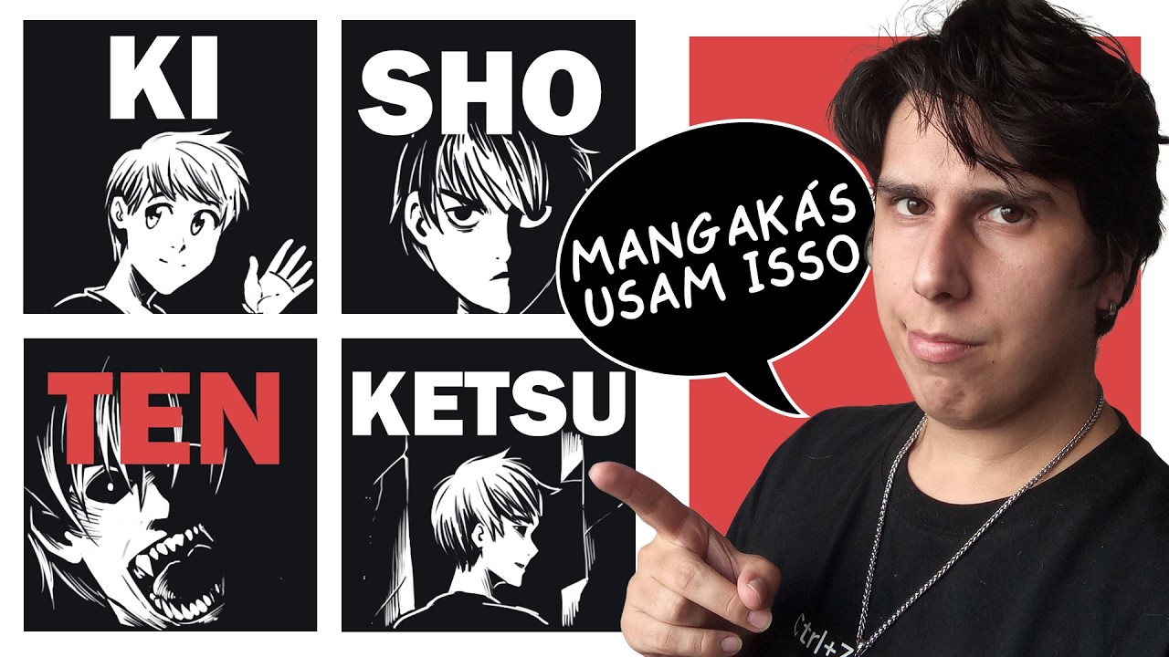 KiShoTenKetsu - A estrutura que TODO Mangaká Profissional usa no Japão ...