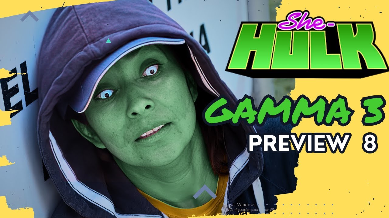 SHE HULK GAMMA 🟢 Transformation IN RESCUE 🟢 - YouTube
