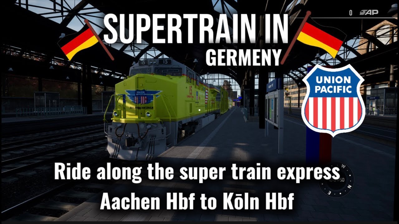 Part 2 Supertrain world tour to koln - YouTube