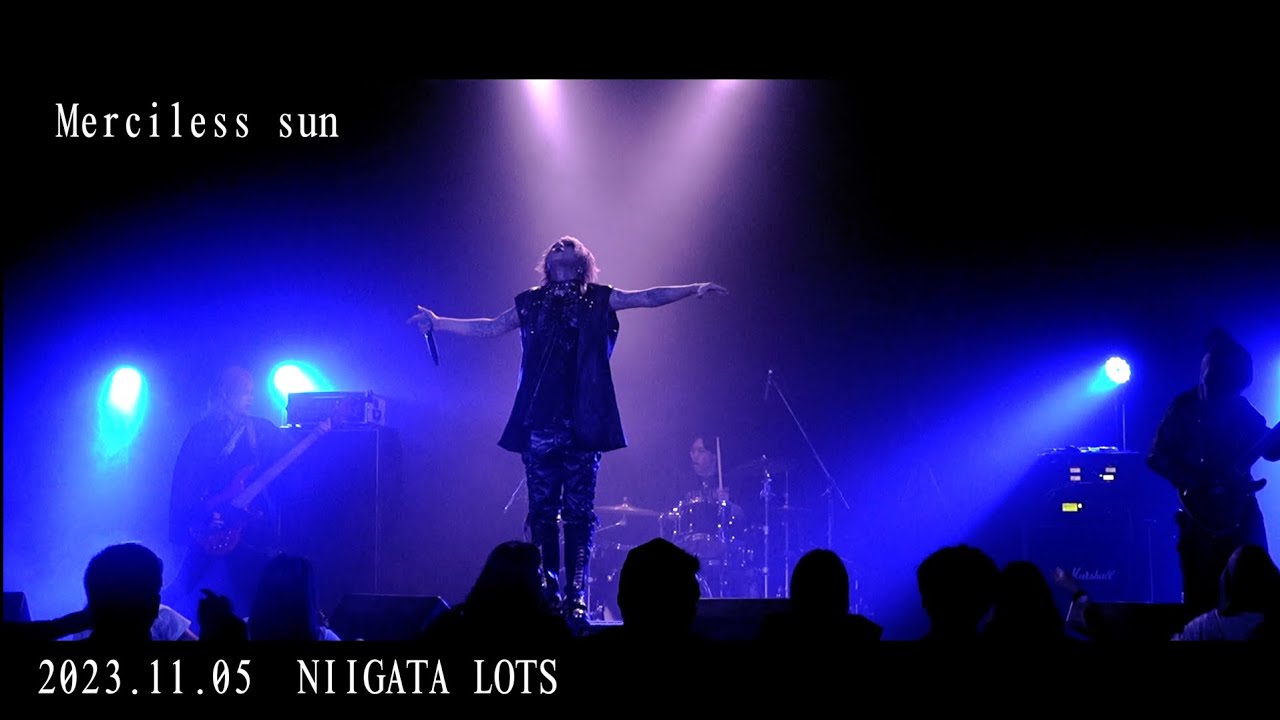 HOLLOW SHADE - Merciless sun【LIVE】2023.11.5 NIIGATA LOTS - YouTube