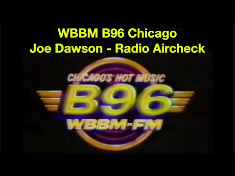WBBM-FM 96 CHICAGO - JOE DAWSON - December 1982 - Radio Aircheck