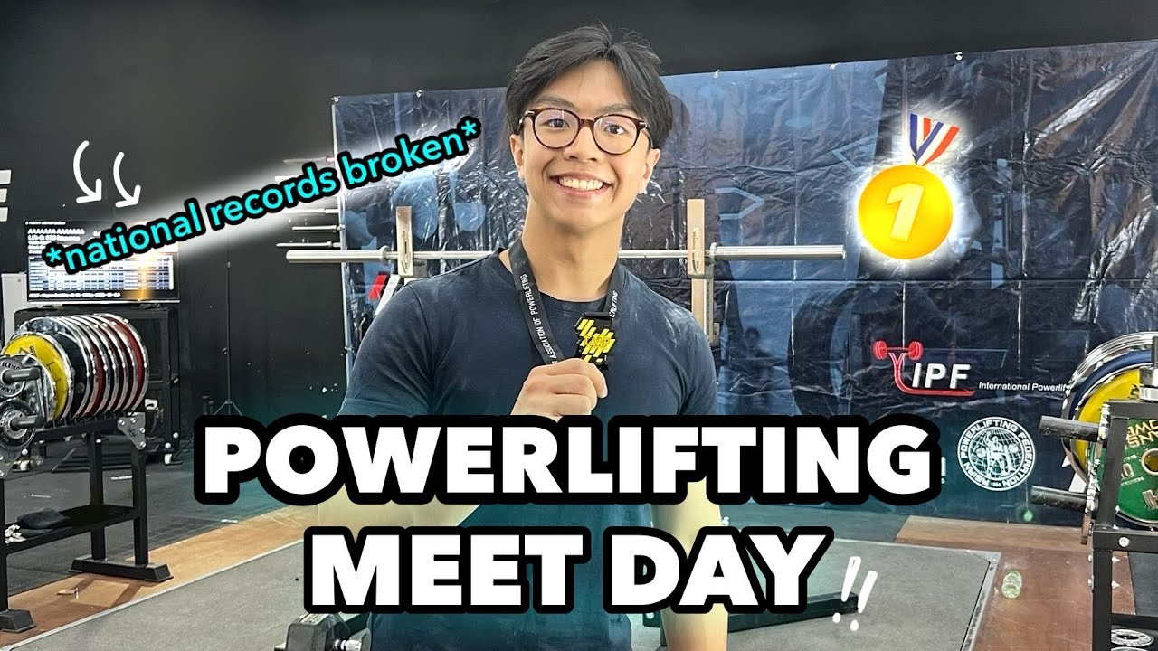 POWERLIFTING MEET DAY! | National Record Breaking Performance - YouTube