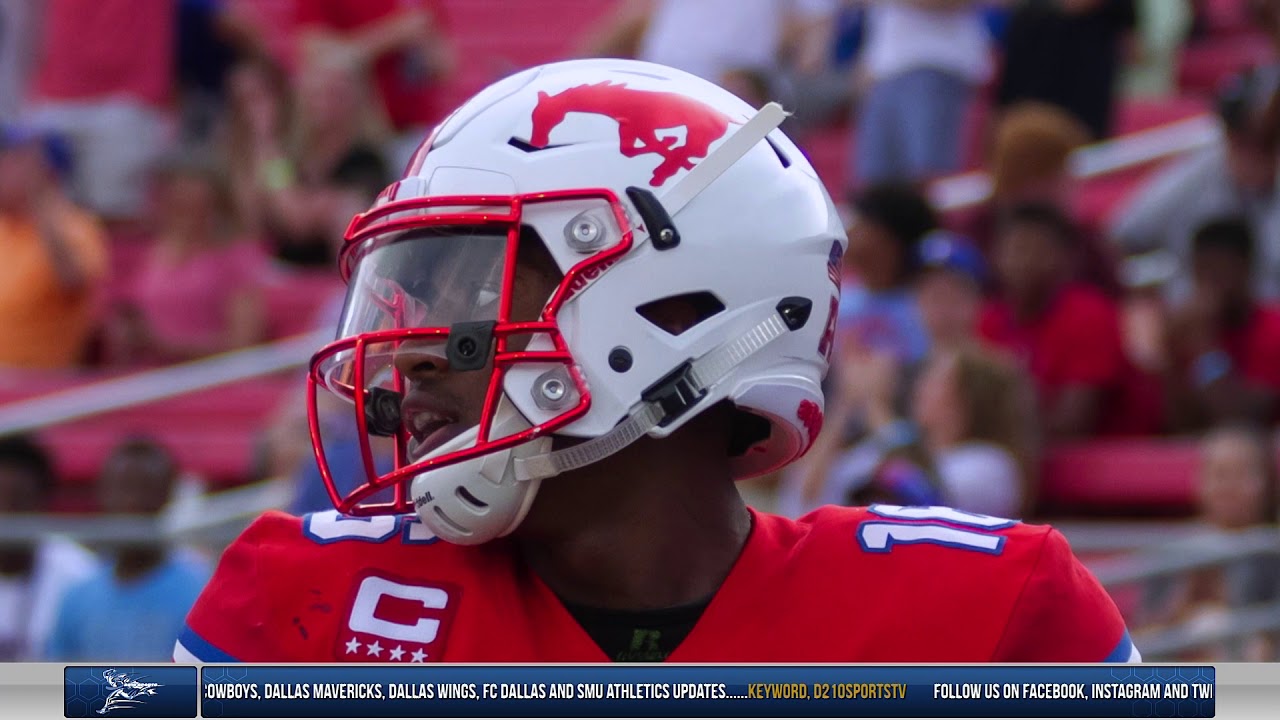 UCONN vs SMU Highlights | Trey Quinn 15 Rec, 116 Yards, 2 TDs.mov - YouTube