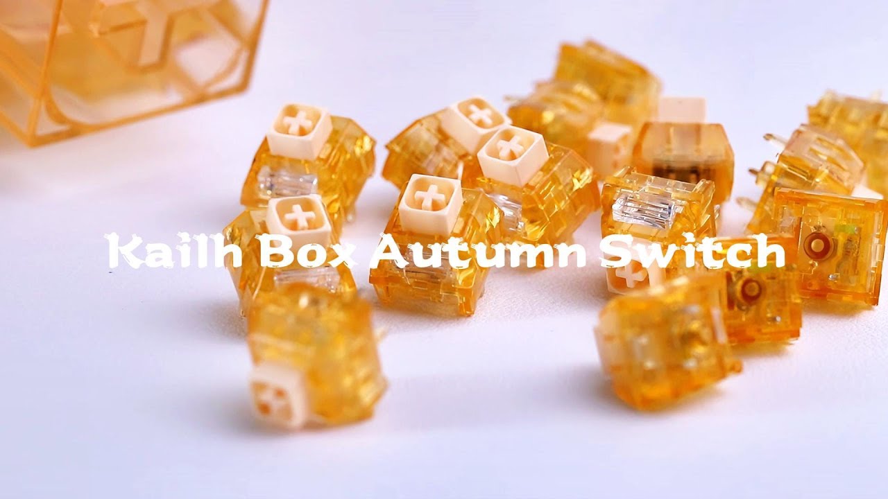 Kailh Box Autumn Switch - YouTube