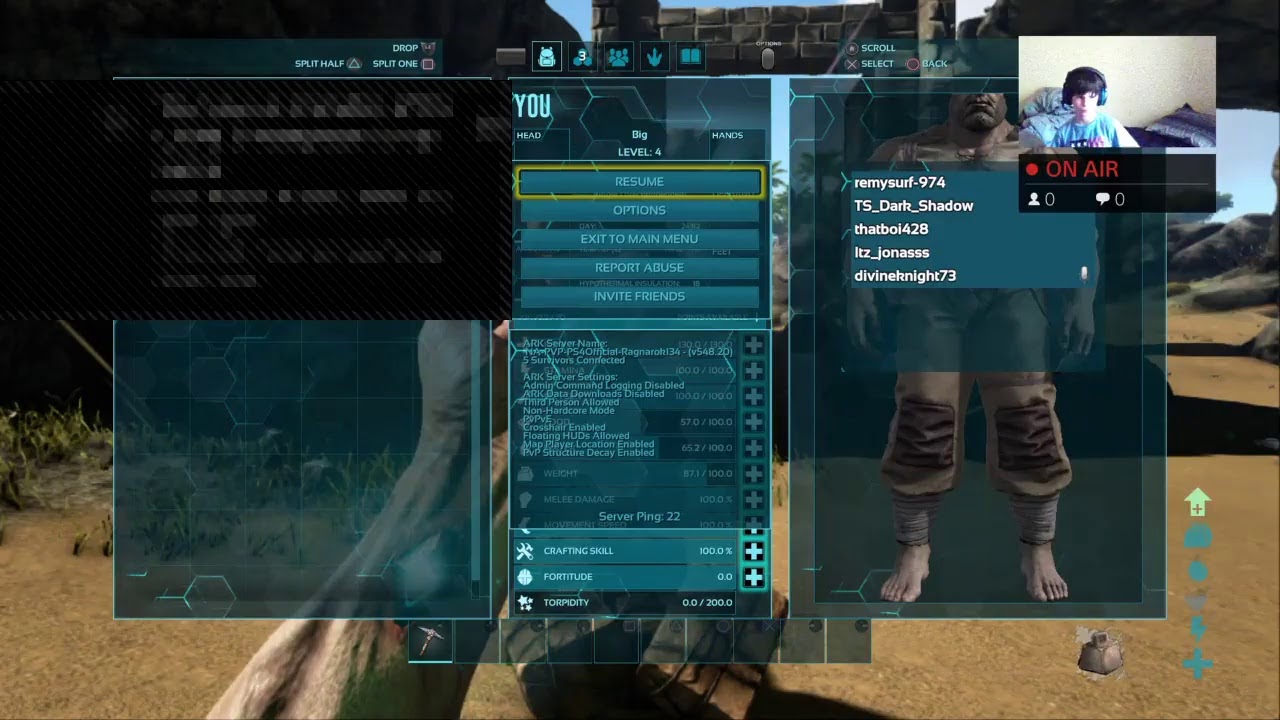 First time ark player - YouTube