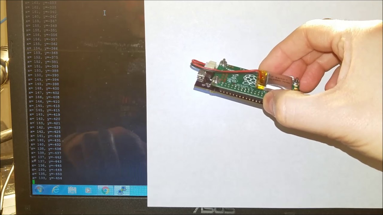 RPi IMU Mouse Boost 2 4 19 - YouTube