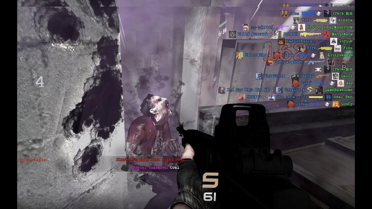 Garrys Mod Zombie Survival zs_bunker_fixed_v4 Human Win Gameplay - YouTube