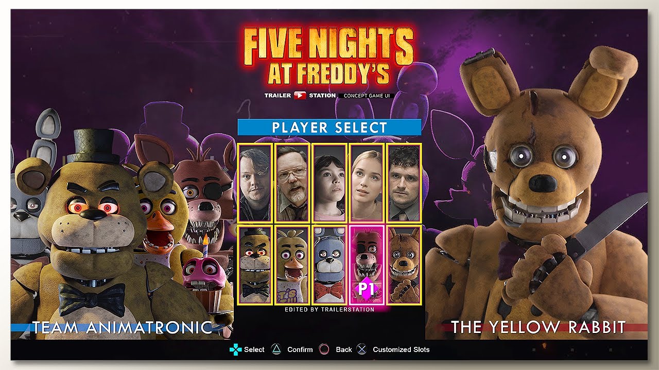 Killer Animatronics vs Animatronic Rabbit with Healthbars - YouTube