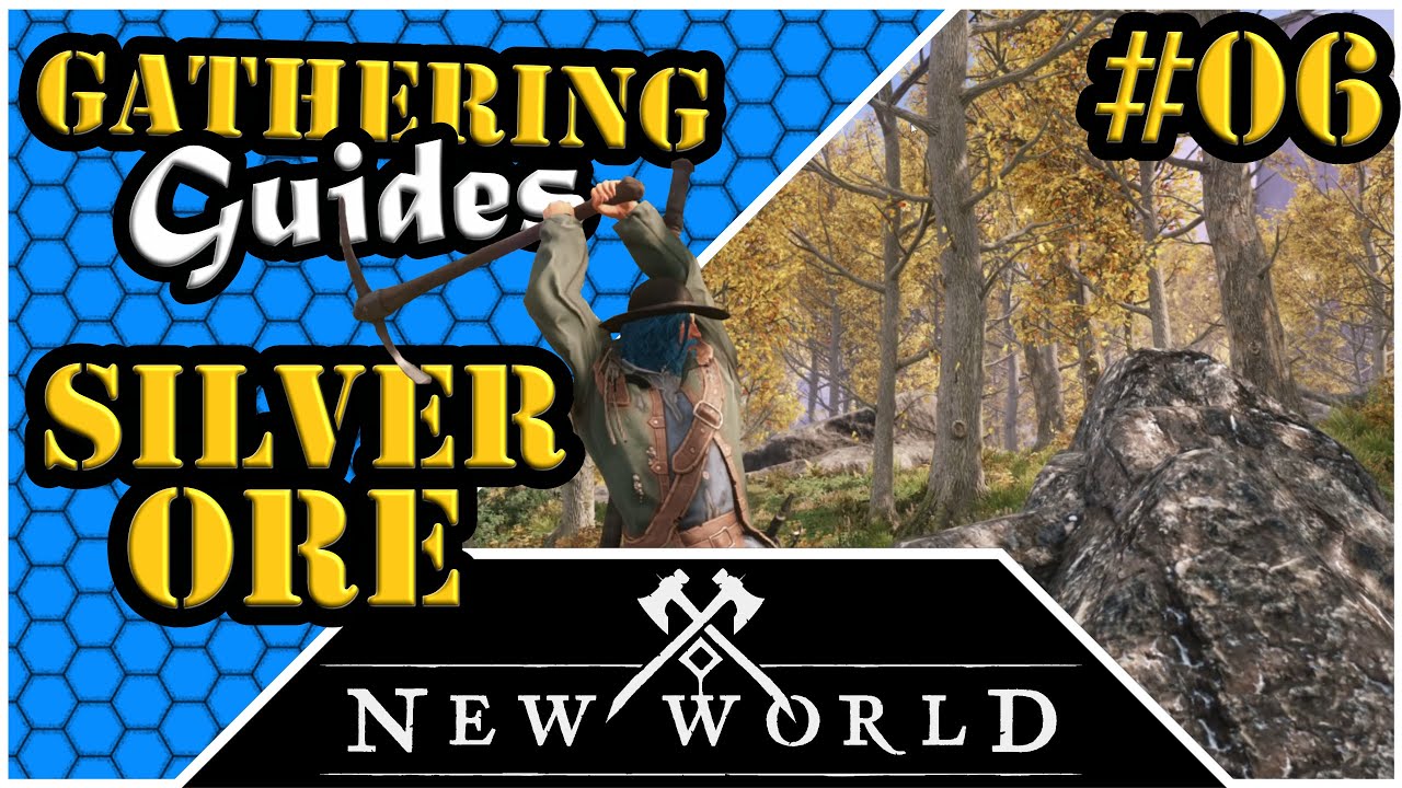 New World - Gathering Guides - Silver Ore (Everfall Region) - YouTube