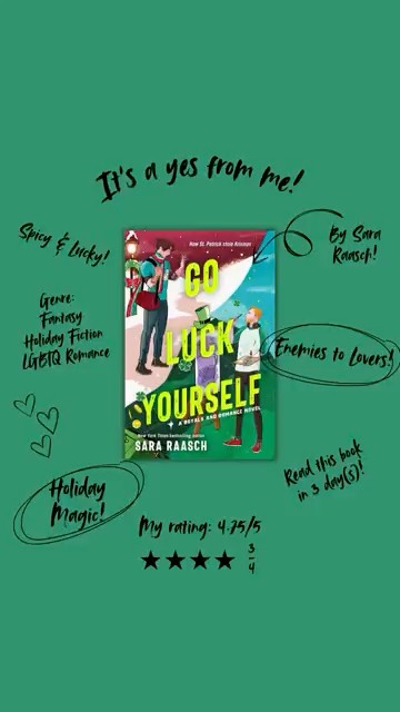 Book Review 15: Go Luck Yourself by Sara Raasch - YouTube