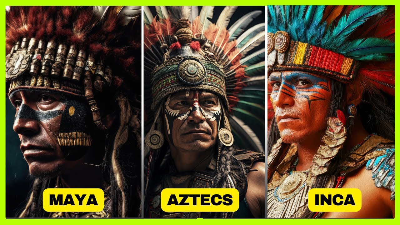 The BIG Difference Between the Aztecs, Maya, Inca, and Olmec - YouTube