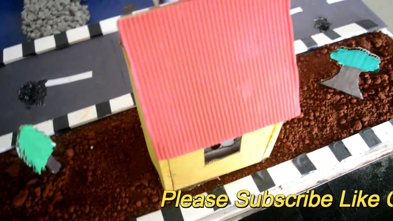 Water soaking road Mini project 3rd semester civil branch - SGBIT - YouTube