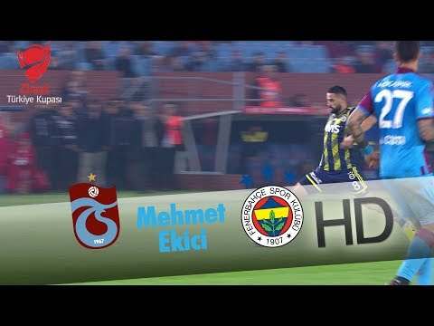 Mehmet Ekici'nin şutunu Erce kurtardı! | Trabzonspor - Fenerbahçe