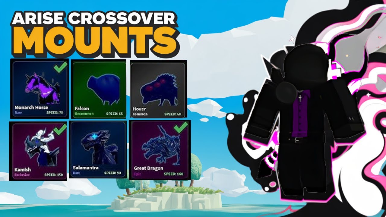 How to Get all 14 Mounts + MAP Arise Crossover!! - YouTube
