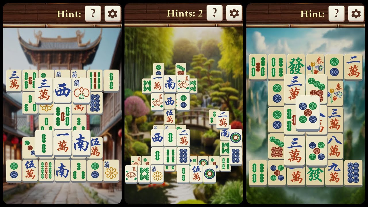 Minijong: Mahjong Solitaire Gameplay Android - YouTube