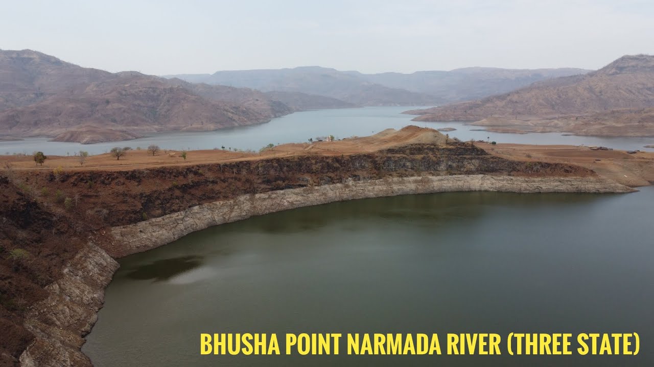 Bhusha point Narmada river (three state point) - YouTube