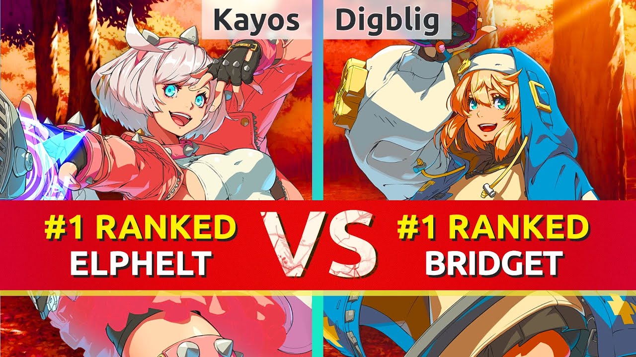 GGST Kayos (#1 Ranked Elphelt) vs Digblig (#1 Ranked Bridget). High ...