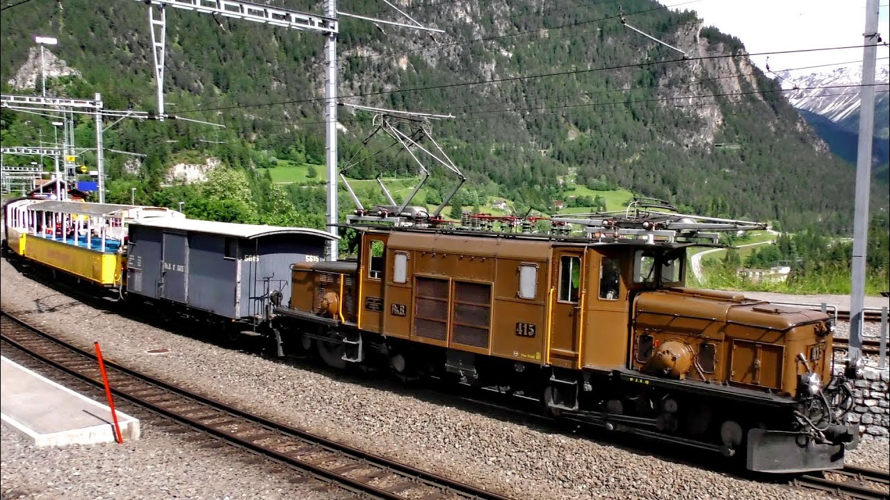 Rhätische Bahn (RhB): Mit dem Erlebniszug "Albula" von Tiefencastel ...