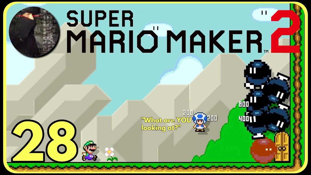 Luigi is soooo impatient! - Mario Maker 2 [28] - YouTube