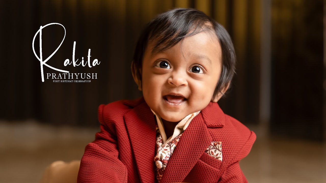Prathyush First Birthday Trailer | 4K | Rakita Rakita | Song | Candid. | Shaadimubarak - YouTube