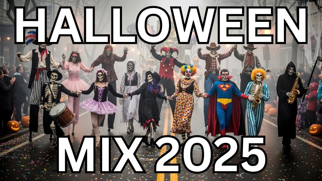 Original Halloween Mix 2025 🎃 7 Exclusive Tracks Zombie Beats & Haunted ...