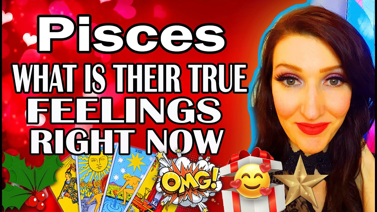 PISCES SHOCKINGLY ACCURATE! WHAT IS THEIR TRUE FEELING RIGHT NOW ...