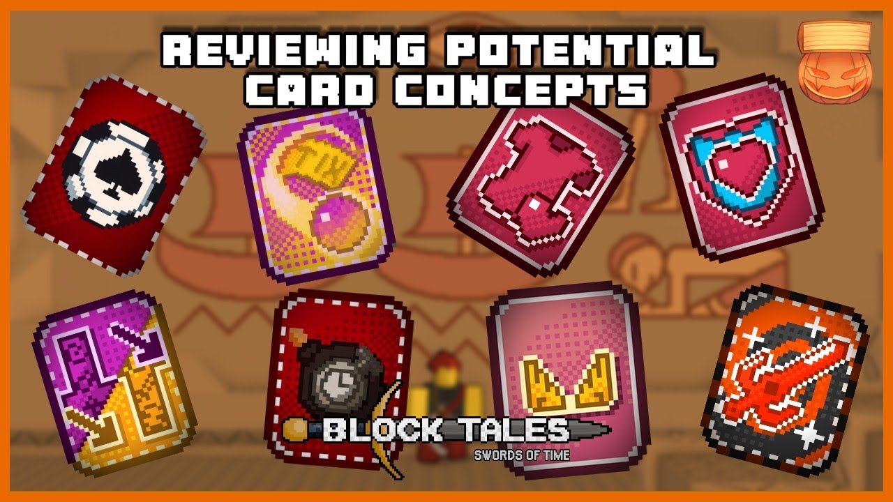REVIEWING POTENTIAL CARD CONCEPTS!!! Roblox Block Tales - YouTube