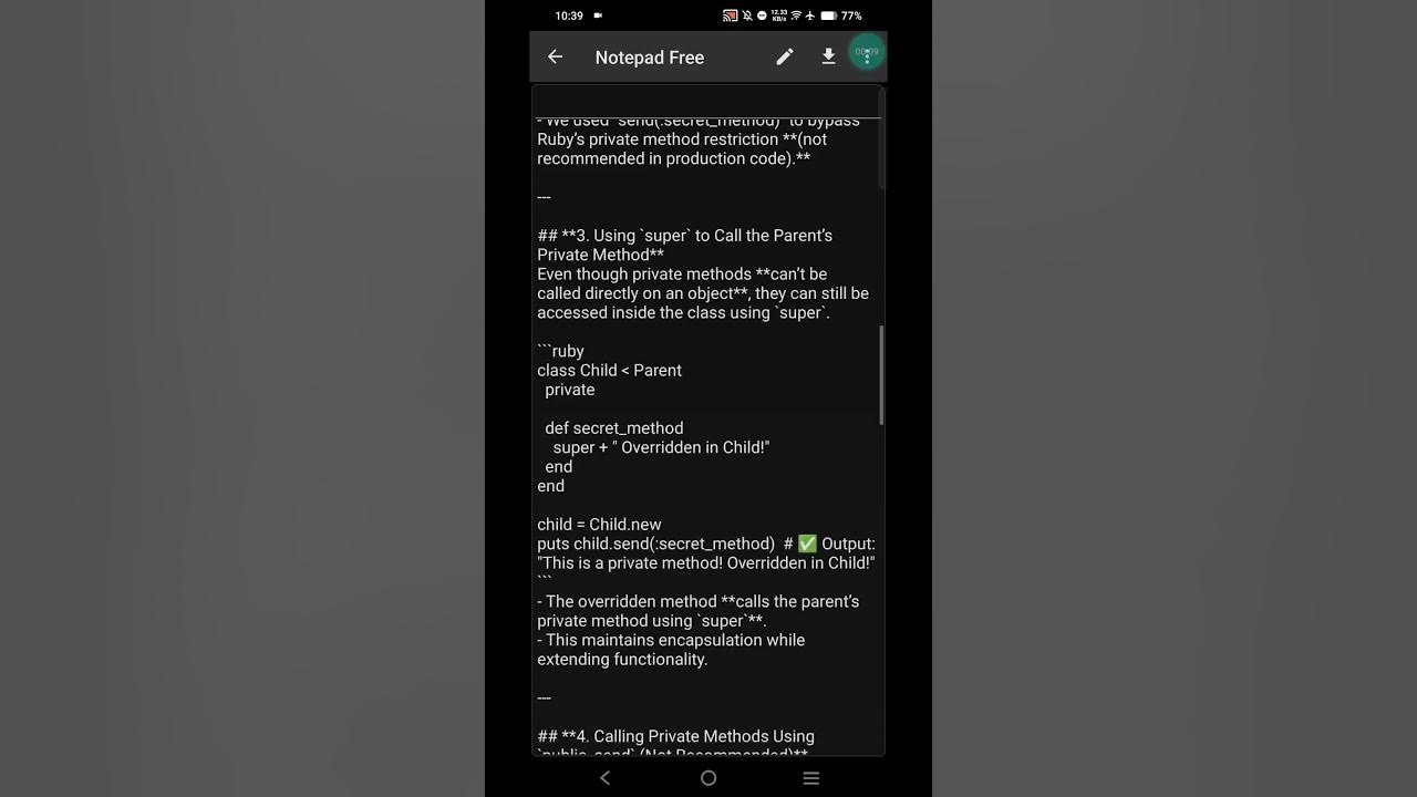 Ruby Private Method Overriding Explained | super, Encapsulation & Best Practices - YouTube