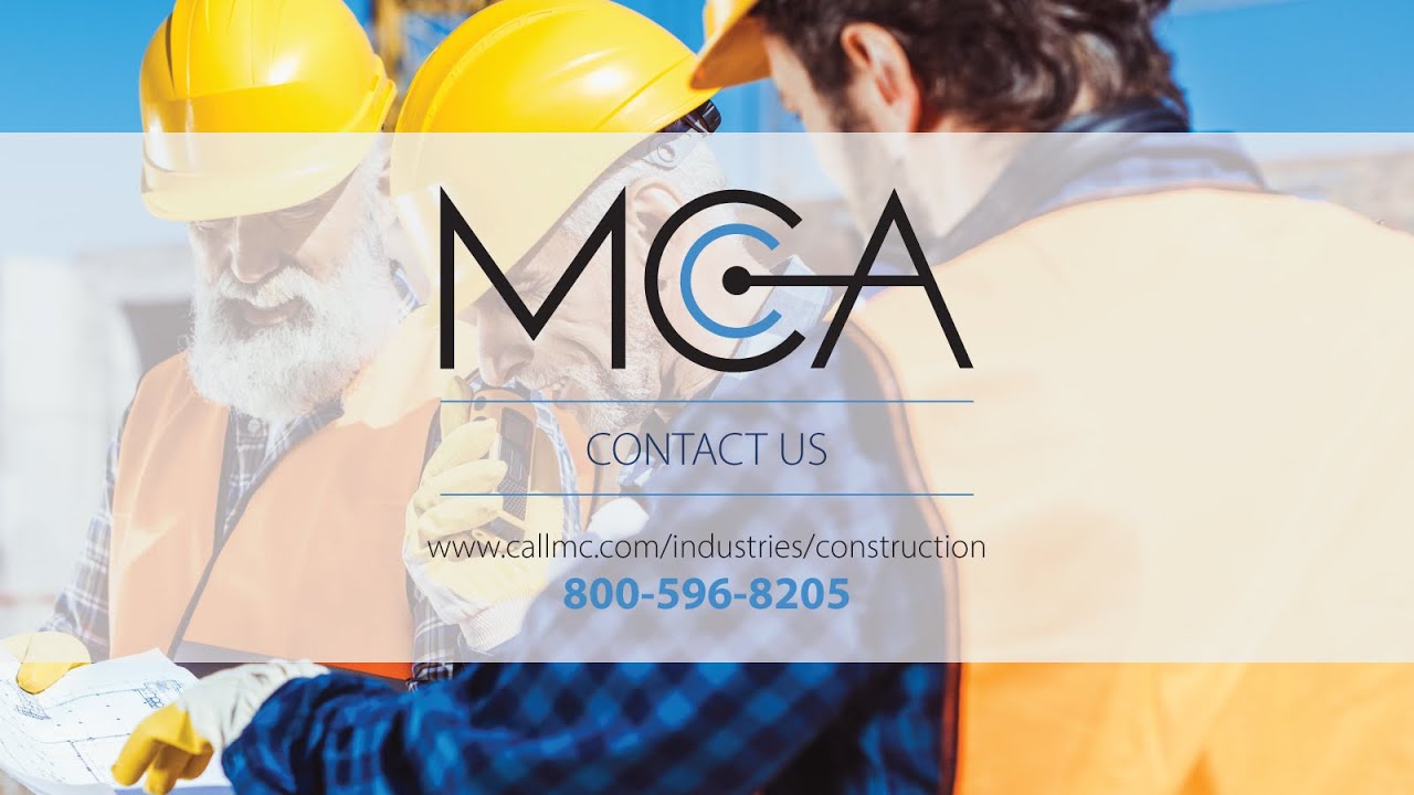 MCA Construction Industry Solutions - YouTube