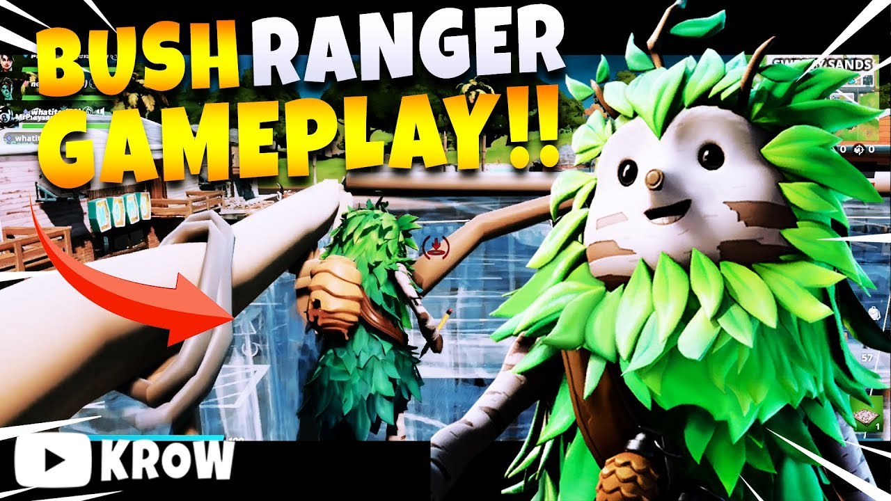 BUSH RANGER Gameplay!! (Fortnite Battle Royale Chapter 2) - YouTube
