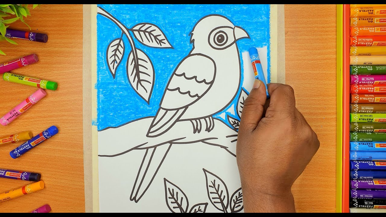 How to draw bird easy||Bird Drawing For Beginners|| Bird Drawing And ...
