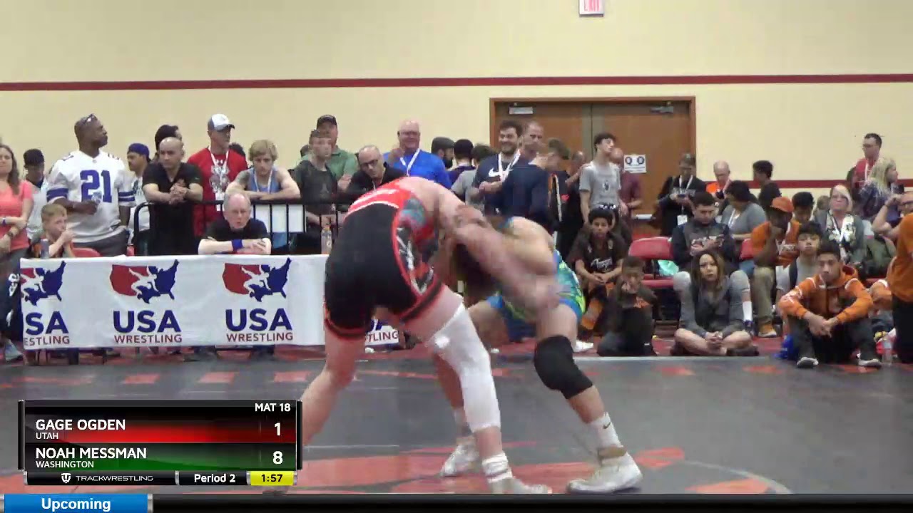 16U 126 Gage Ogden Utah Vs Noah Messman Washington - YouTube