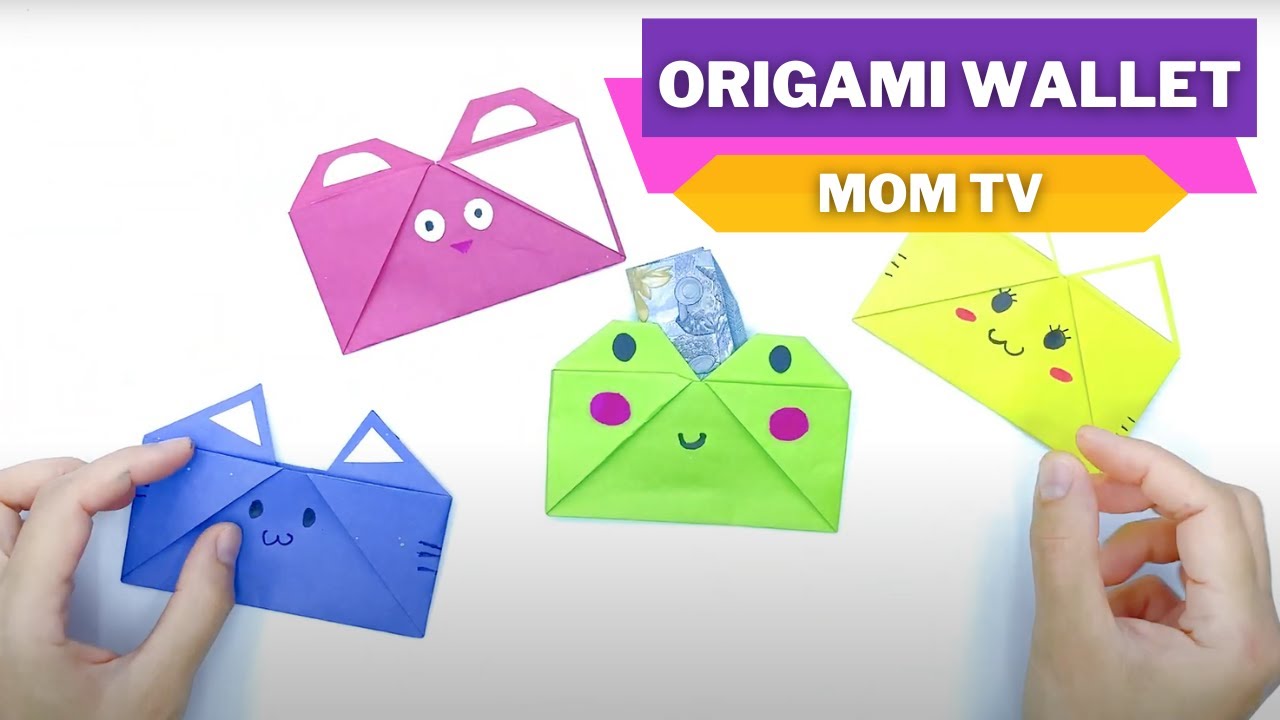 Origami Hack: Turn Paper into a Functional Wallet - YouTube